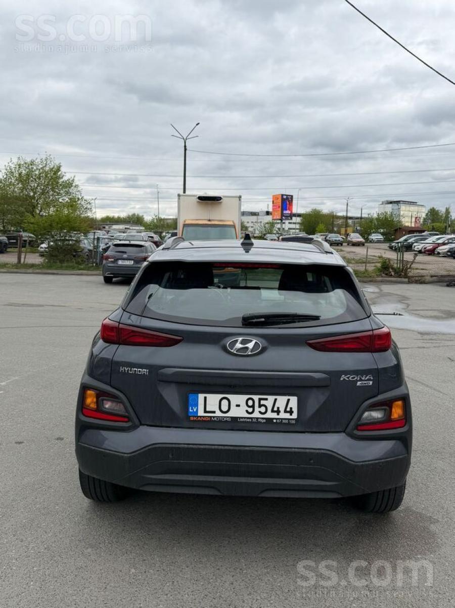 Pelēks Hyundai Kona 2018 Rīga, ar dzinēja tilpumu 1.60 L un nobraukumu 72 tūkst. km par 13790 €, foto 6 vietnē AUTOMOTO.COM.LV