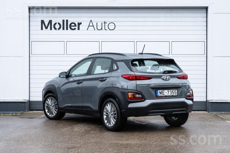Pelēks Hyundai Kona 2019 Rīga, ar dzinēja tilpumu 1.60 L un nobraukumu 67 tūkst. km par 14950 €, foto 5 vietnē AUTOMOTO.COM.LV