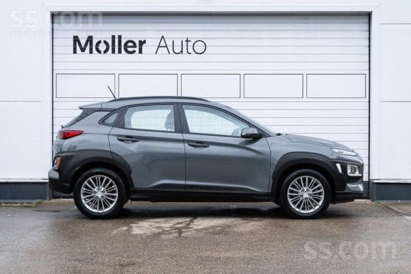Pelēks Hyundai Kona 2019 Rīga, ar dzinēja tilpumu 1.60 L un nobraukumu 67 tūkst. km par 14950 €, foto 5 vietnē AUTOMOTO.COM.LV