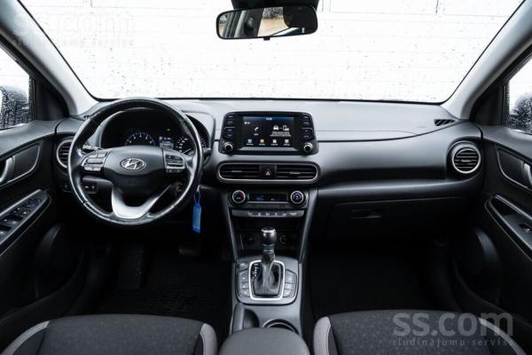 Pelēks Hyundai Kona 2019 Rīga, ar dzinēja tilpumu 1.60 L un nobraukumu 67 tūkst. km par 14950 €, foto 8 vietnē AUTOMOTO.COM.LV