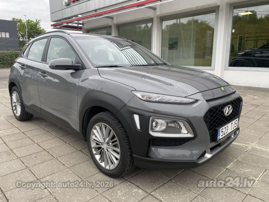 Grey Hyundai Kona 2020 in Johvi, with an engine capacity of 1.60 L and mileage of 94 thousand km for 17500 €, photo 9 on AUTOMOTO.COM.LV