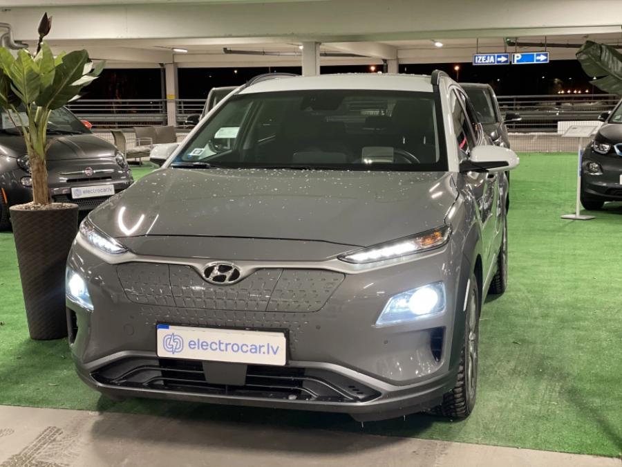 Grey Hyundai Kona 2020 in Riga, with an engine capacity of 0.00 L and mileage of 69 thousand km for 15500 €, photo 18 on AUTOMOTO.COM.LV