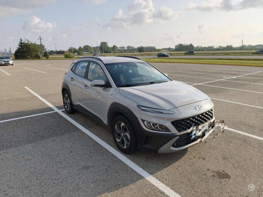 Pelēks Hyundai Kona 2021 Klaipėda, ar dzinēja tilpumu 1.58 L un nobraukumu 66 tūkst. km par 17000 €, foto 1 vietnē AUTOMOTO.COM.LV