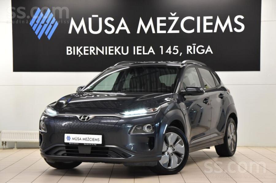 Серый Хендай Кона 2021 в Рига, объемом двигателя 0.00 л и пробегом 48 тыс. км за 19990 €, фото 1 на AUTOMOTO.COM.LV