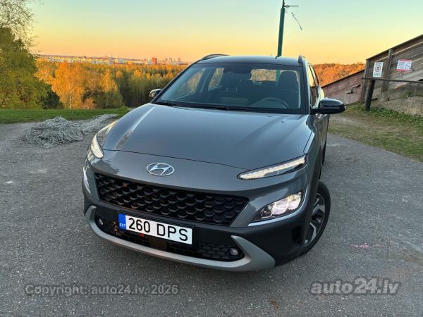 Pelēks Hyundai Kona 2022 Tallina, ar dzinēja tilpumu 1.60 L un nobraukumu 45 tūkst. km par 22490 €, foto 1 vietnē AUTOMOTO.COM.LV