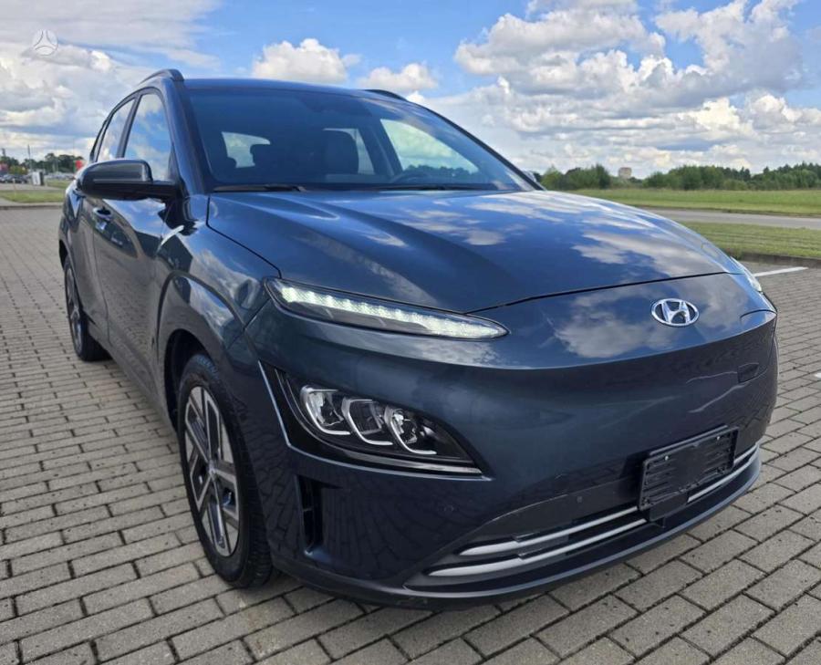 Pelēks Hyundai Kona 2022 Panevēža, ar dzinēja tilpumu 0.00 L un nobraukumu 98 tūkst. km par 18999 €, foto 8 vietnē AUTOMOTO.COM.LV