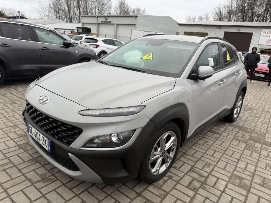 Pelēks Hyundai Kona 2023 Kauņa, ar dzinēja tilpumu 1.00 L un nobraukumu 21 tūkst. km par 8900 €, foto 1 vietnē AUTOMOTO.COM.LV
