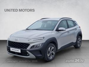 Grey Hyundai Kona 2023 in Johvi, with an engine capacity of 1.60 L and mileage of 27 thousand km for 25490 €, photo  on AUTOMOTO.COM.LV