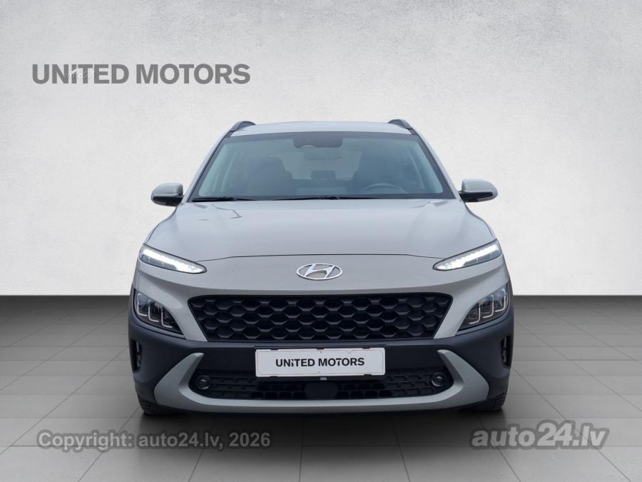 Grey Hyundai Kona 2023 in Johvi, with an engine capacity of 1.60 L and mileage of 27 thousand km for 25490 €, photo 13 on AUTOMOTO.COM.LV