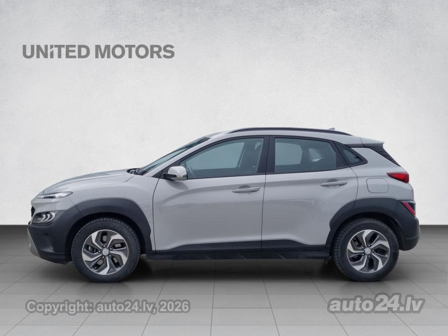 Grey Hyundai Kona 2023 in Johvi, with an engine capacity of 1.60 L and mileage of 27 thousand km for 25490 €, photo 14 on AUTOMOTO.COM.LV