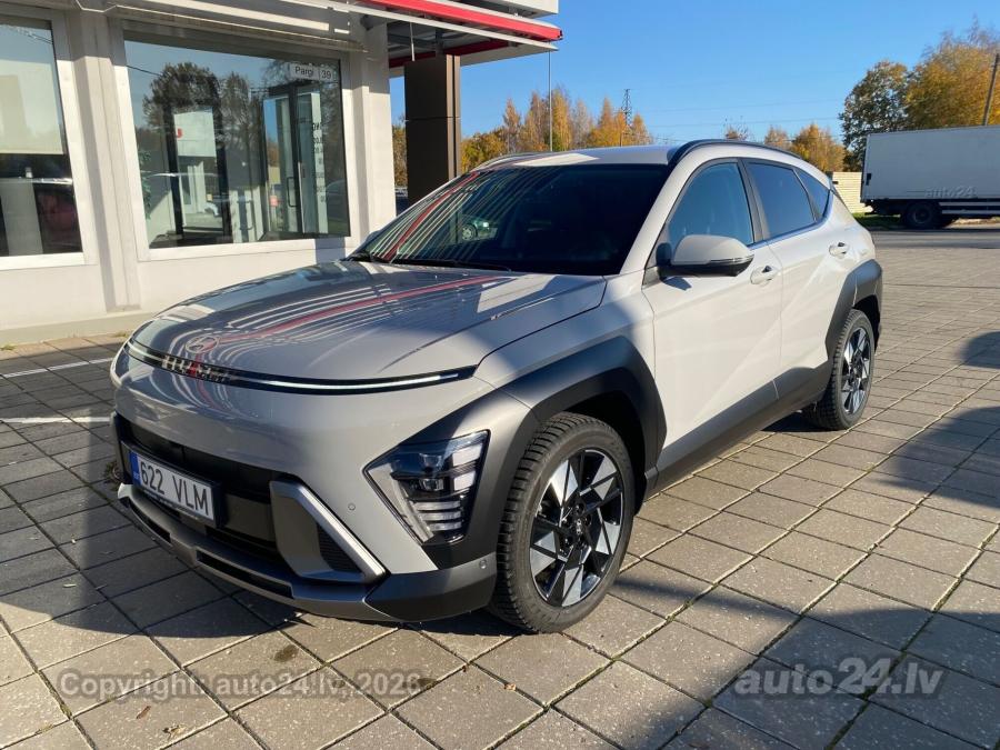 Pelēks Hyundai Kona 2023 Jehvi, ar dzinēja tilpumu 1.60 L un nobraukumu 29 tūkst. km par 25900 €, foto 3 vietnē AUTOMOTO.COM.LV