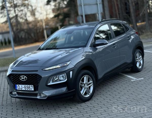 Pelēks Hyundai Kona 2019 Jūrmala, ar dzinēja tilpumu 1.00 L un nobraukumu 131 tūkst. km par 9950 €, foto 2 vietnē AUTOMOTO.COM.LV
