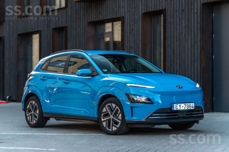 Hyundai Kona 2023 Rīga, ar dzinēja tilpumu 0.00 L un nobraukumu 14 tūkst. km par 20990 €, foto 1 vietnē AUTOMOTO.COM.LV