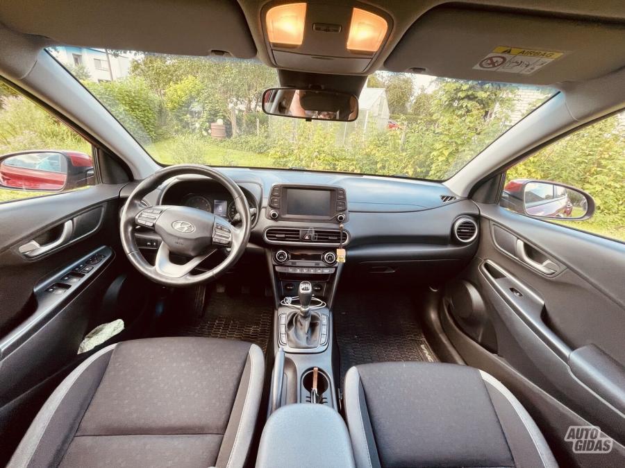 Sarkans Hyundai Kona 2018 Plungė, ar dzinēja tilpumu 1.00 L un nobraukumu 145 tūkst. km par 8000 €, foto 20 vietnē AUTOMOTO.COM.LV