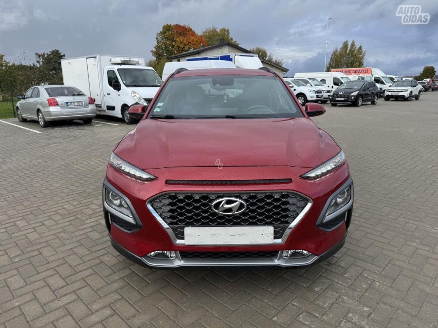 Sarkans Hyundai Kona 2019 Tauragė, ar dzinēja tilpumu 1.60 L un nobraukumu 112 tūkst. km par 12800 €, foto 3 vietnē AUTOMOTO.COM.LV