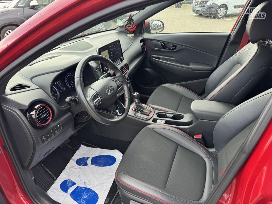 Sarkans Hyundai Kona 2019 Tauragė, ar dzinēja tilpumu 1.60 L un nobraukumu 112 tūkst. km par 12800 €, foto 10 vietnē AUTOMOTO.COM.LV