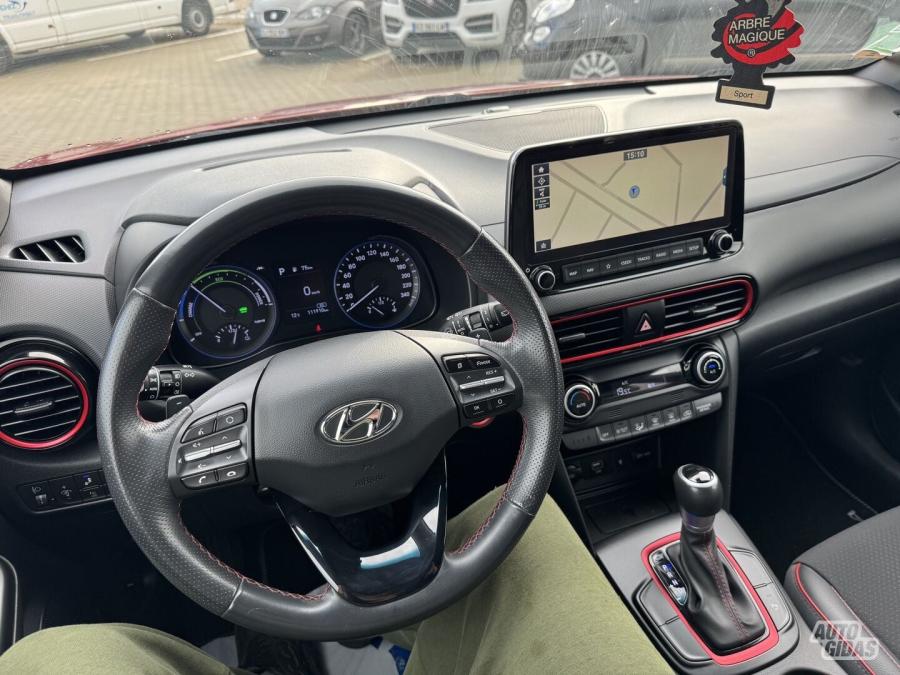 Sarkans Hyundai Kona 2019 Tauragė, ar dzinēja tilpumu 1.60 L un nobraukumu 112 tūkst. km par 12800 €, foto 20 vietnē AUTOMOTO.COM.LV