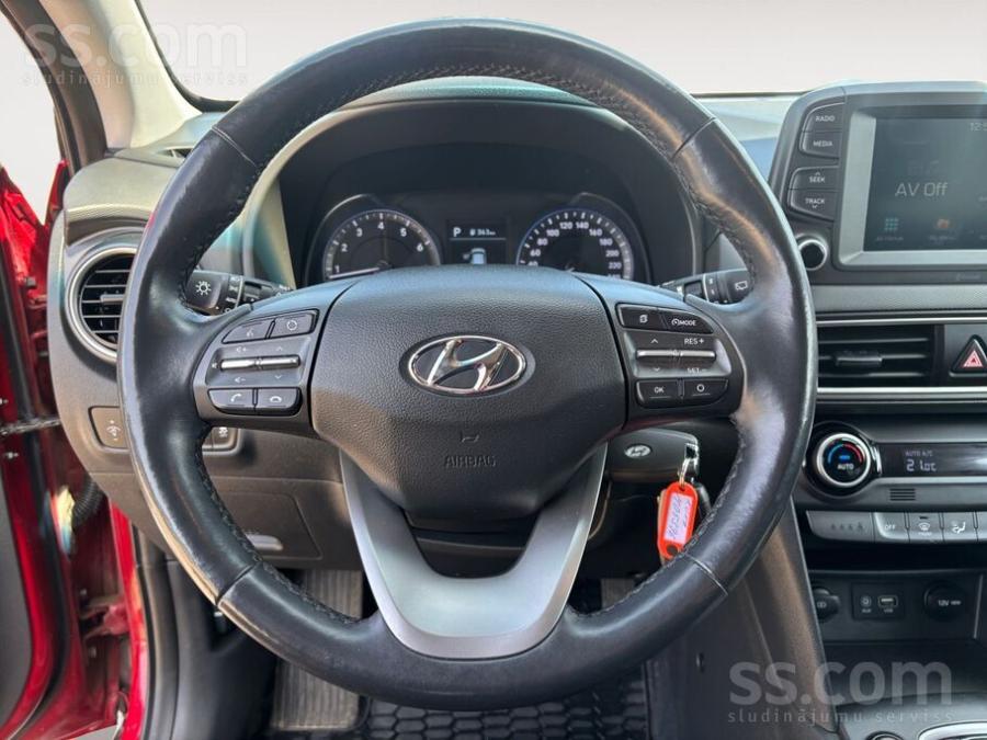 Sarkans Hyundai Kona 2020 Rīga, ar dzinēja tilpumu 1.60 L un nobraukumu 109 tūkst. km par 14700 €, foto 12 vietnē AUTOMOTO.COM.LV