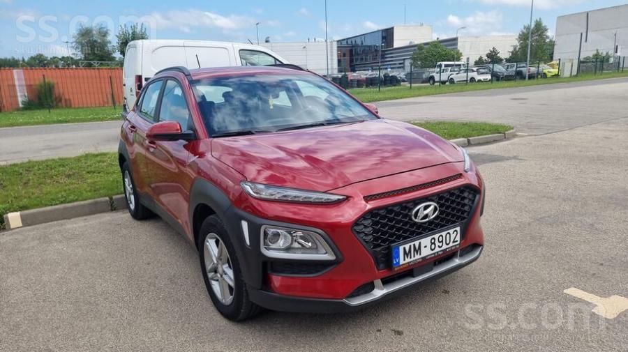 Sarkans Hyundai Kona 2020 Rīga, ar dzinēja tilpumu 1.00 L un nobraukumu 71 tūkst. km par 12000 €, foto 1 vietnē AUTOMOTO.COM.LV