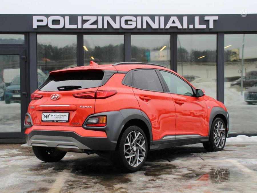 Red Hyundai Kona 2020 in Vilnius, with an engine capacity of 1.58 L and mileage of 64 thousand km for 17000 €, photo 4 on AUTOMOTO.COM.LV