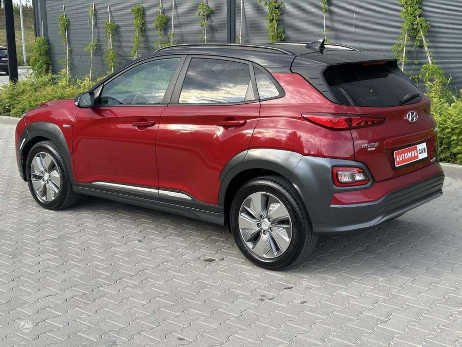 Red Hyundai Kona 2020 in Vilnius, with an engine capacity of 0.00 L and mileage of 124 thousand km for 16250 €, photo 12 on AUTOMOTO.COM.LV