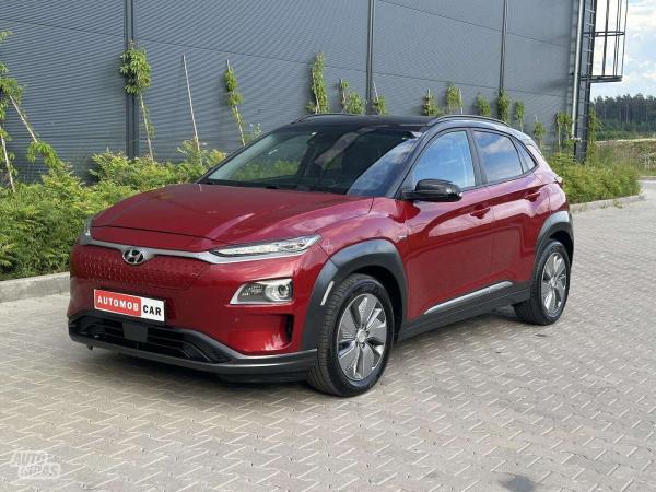 Red Hyundai Kona 2020 in Vilnius, with an engine capacity of 0.00 L and mileage of 124 thousand km for 16250 €, photo 4 on AUTOMOTO.COM.LV