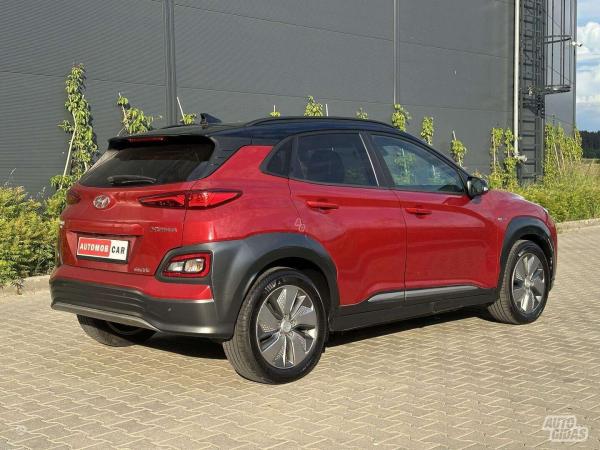 Red Hyundai Kona 2020 in Vilnius, with an engine capacity of 0.00 L and mileage of 124 thousand km for 16250 €, photo 6 on AUTOMOTO.COM.LV