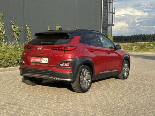 Red Hyundai Kona 2020 in Vilnius, with an engine capacity of 0.00 L and mileage of 124 thousand km for 16250 €, photo 7 on AUTOMOTO.COM.LV