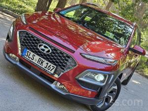 Sarkans Hyundai Kona 2020 Rīga, ar dzinēja tilpumu 1.60 L un nobraukumu 148 tūkst. km par 15730 €, foto  vietnē AUTOMOTO.COM.LV