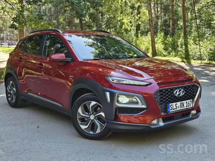 Красный Хендай Кона 2020 в Рига, объемом двигателя 1.60 л и пробегом 148 тыс. км за 15730 €, фото 3 на AUTOMOTO.COM.LV