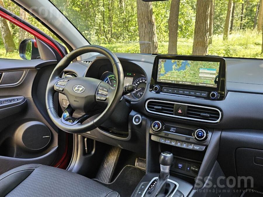 Красный Хендай Кона 2020 в Рига, объемом двигателя 1.60 л и пробегом 148 тыс. км за 15730 €, фото 7 на AUTOMOTO.COM.LV