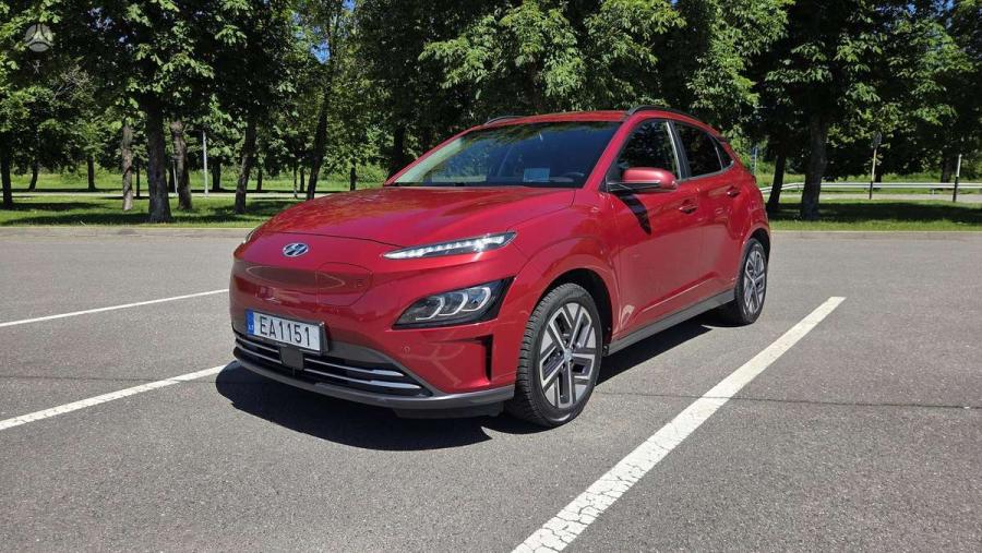 Sarkans Hyundai Kona 2020 Kėdainiai, ar dzinēja tilpumu 0.00 L un nobraukumu 148 tūkst. km par 17000 €, foto 1 vietnē AUTOMOTO.COM.LV