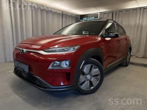 Red Hyundai Kona 2020 in Riga, with an engine capacity of 0.00 L and mileage of 125 thousand km for 16990 €, photo  on AUTOMOTO.COM.LV
