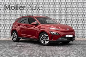 Red Hyundai Kona 2021 in Riga, with an engine capacity of 0.00 L and mileage of 35 thousand km for 25800 €, photo 2 on AUTOMOTO.COM.LV