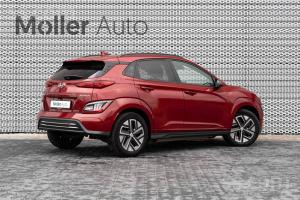 Red Hyundai Kona 2021 in Riga, with an engine capacity of 0.00 L and mileage of 35 thousand km for 25800 €, photo 4 on AUTOMOTO.COM.LV