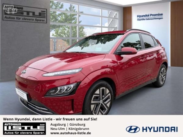 Sarkans Hyundai Kona 2021 Kauņa, ar dzinēja tilpumu 0.00 L un nobraukumu 61 tūkst. km par 22385 €, foto 1 vietnē AUTOMOTO.COM.LV