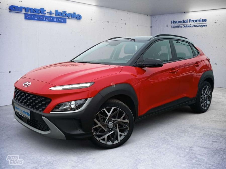 Sarkans Hyundai Kona 2021 Kauņa, ar dzinēja tilpumu 1.60 L un nobraukumu 40 tūkst. km par 22390 €, foto 1 vietnē AUTOMOTO.COM.LV