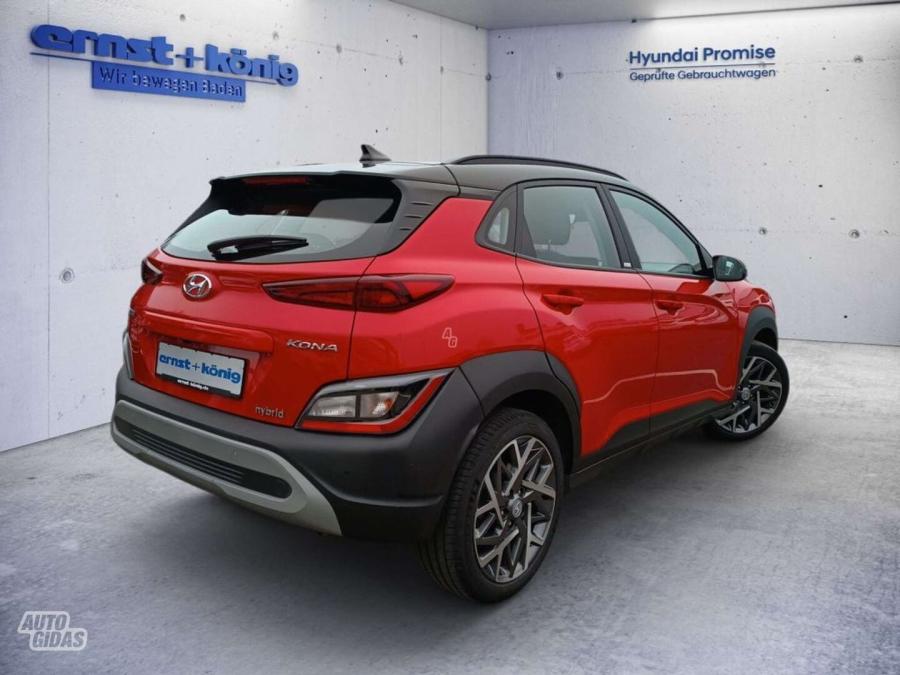 Sarkans Hyundai Kona 2021 Kauņa, ar dzinēja tilpumu 1.60 L un nobraukumu 40 tūkst. km par 22390 €, foto 2 vietnē AUTOMOTO.COM.LV