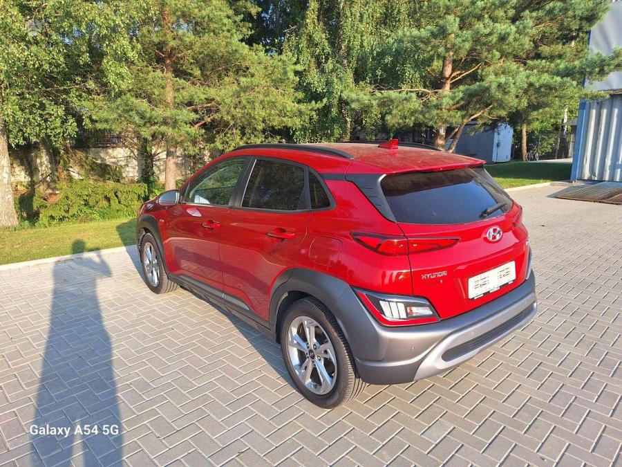 Красный Хендай Кона 2021 в Каунас, объемом двигателя 1.60 л и пробегом 177 тыс. км за 11750 €, фото 6 на AUTOMOTO.COM.LV