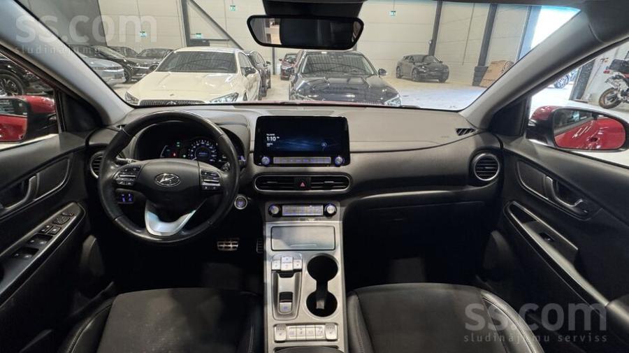 Red Hyundai Kona 2021 in Riga, with an engine capacity of 0.00 L and mileage of 77 thousand km for 21990 €, photo 14 on AUTOMOTO.COM.LV