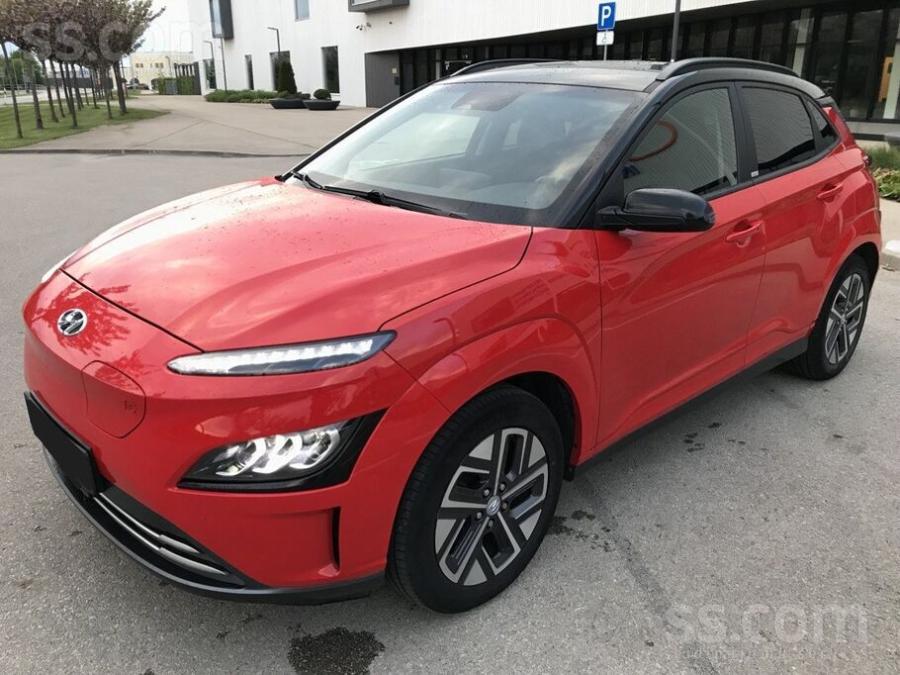 Красный Хендай Кона 2021 в Рига, объемом двигателя 0.00 л и пробегом 64 тыс. км за 14900 €, фото 3 на AUTOMOTO.COM.LV