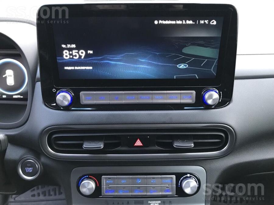 Red Hyundai Kona 2021 in Riga, with an engine capacity of 0.00 L and mileage of 64 thousand km for 14900 €, photo 20 on AUTOMOTO.COM.LV