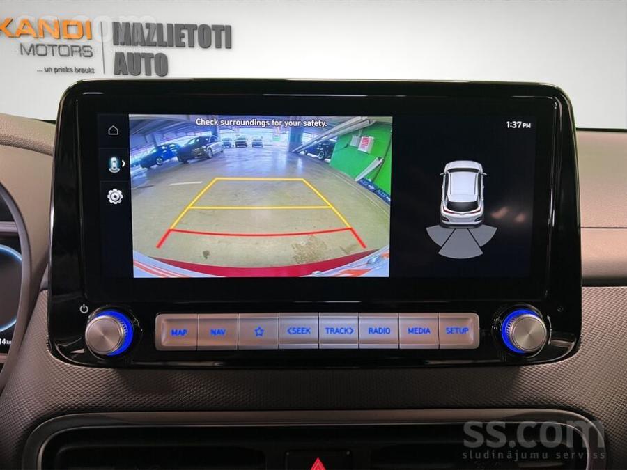 Sarkans Hyundai Kona 2022 Rīga, ar dzinēja tilpumu 1.00 L un nobraukumu 30 tūkst. km par 22490 €, foto 18 vietnē AUTOMOTO.COM.LV