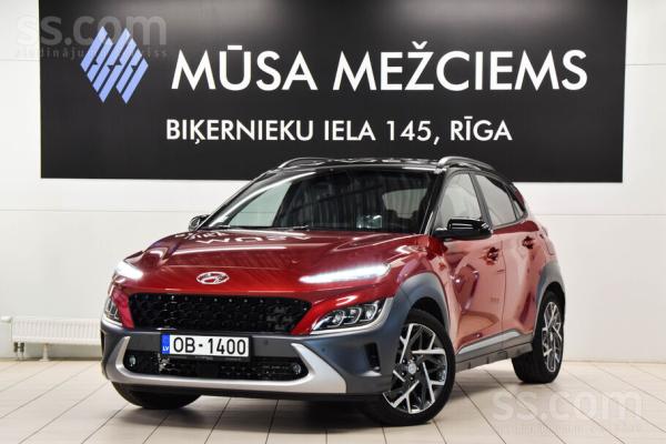 Hyundai Kona 2022 Rīga vietnē Sarkans Hyundai Kona 2022 Rīga, ar dzinēja tilpumu 1.60 L un nobraukumu 37 tūkst. km par 20990 €, foto 1 vietnē AUTOMOTO.COM.LV