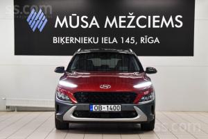 Red Hyundai Kona 2022 in Riga, with an engine capacity of 1.60 L and mileage of 37 thousand km for 20990 €, photo 3 on AUTOMOTO.COM.LV