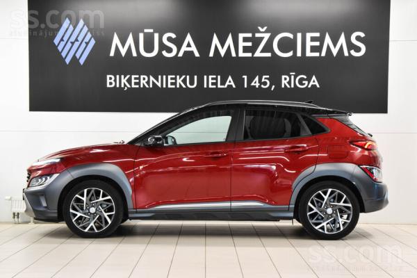 Hyundai Kona 2022 Rīga vietnē Sarkans Hyundai Kona 2022 Rīga, ar dzinēja tilpumu 1.60 L un nobraukumu 37 tūkst. km par 20990 €, foto 6 vietnē AUTOMOTO.COM.LV