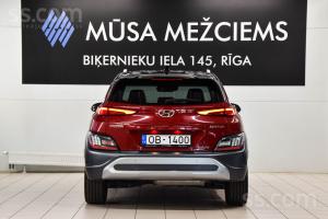 Red Hyundai Kona 2022 in Riga, with an engine capacity of 1.60 L and mileage of 37 thousand km for 20990 €, photo 8 on AUTOMOTO.COM.LV