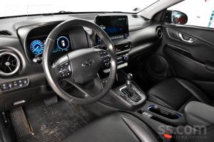 Red Hyundai Kona 2022 in Riga, with an engine capacity of 1.60 L and mileage of 37 thousand km for 20990 €, photo 13 on AUTOMOTO.COM.LV