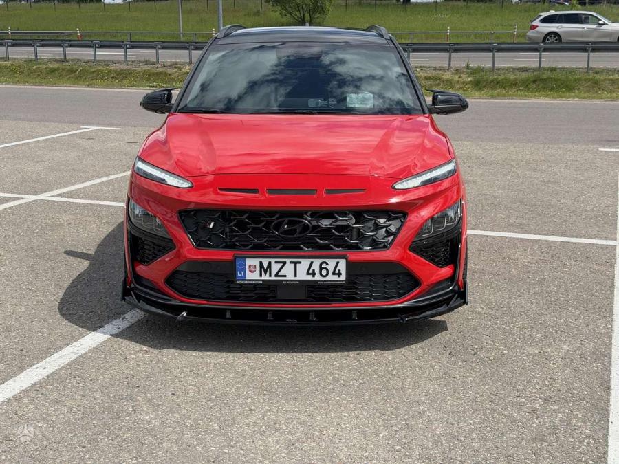 Sarkans Hyundai Kona 2024 Viļņa, ar dzinēja tilpumu 2.00 L un nobraukumu 22 tūkst. km par 30000 €, foto 9 vietnē AUTOMOTO.COM.LV