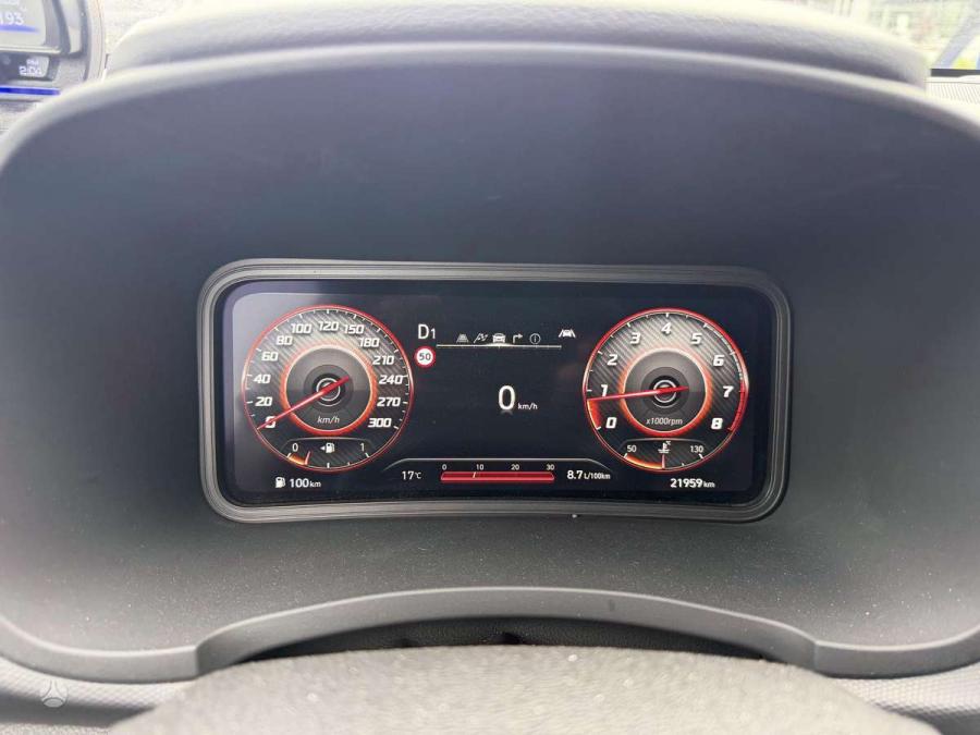 Sarkans Hyundai Kona 2024 Viļņa, ar dzinēja tilpumu 2.00 L un nobraukumu 22 tūkst. km par 30000 €, foto 13 vietnē AUTOMOTO.COM.LV